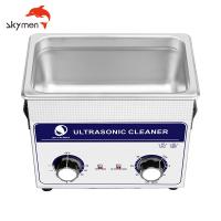 China Machanical Heater SS Diamonds Ultrasonic Cleaner Skymen JP-020 3.2L for sale