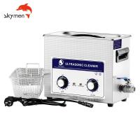 China 6.5L Mechanical Tabletop Ultrasonic Cleaner 30mins Timer for sale