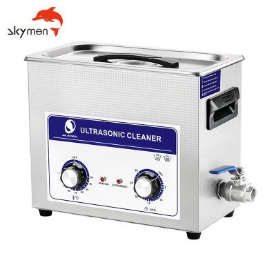 China 6.5L Mechanical Tabletop Ultrasonic Cleaner 30mins Timer for sale