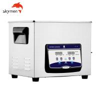 China Timer Control 10L Tabletop Ultrasonic Cleaner Skymen 40KHz 220V for sale