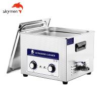 China Skymen JP-060 SS304 15L Mechanical Ultrasonic Cleaner With Heating for sale