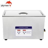 China Semi Finished 600w FCC Tabletop Ultrasonic Cleaner 30L SKYMEN for sale