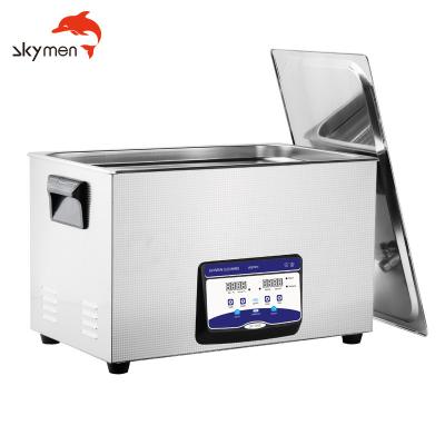China 600W SUS304 30L Lab Ultrasonic Cleaner Degas 40KHZ For Hardware Engine for sale