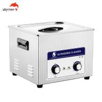 China Skymen 15L 360W 40KHz Mechanical Control Metal Parts Ultrasonic Cleaner for sale
