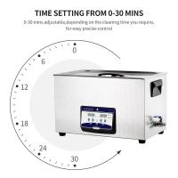 China 30L 600w Skymen JP-100S Ultrasonic Cleaner Machine Digital Household for sale