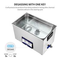 China 30L 600w Skymen JP-100S Ultrasonic Cleaner Machine Digital Household for sale