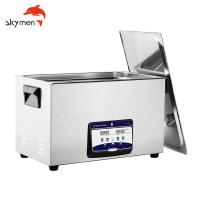 China 30l 480W Sonic Wave Ultrasonic Parts Cleaner Skymen JP-100S With Degassing for sale
