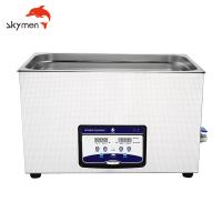 China 30l 480W Sonic Wave Ultrasonic Parts Cleaner Skymen JP-100S With Degassing for sale
