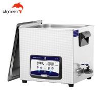China 20L Benchtop Ultrasonic Cleaner Skymen 420W 40kHz SUS304 Stainless Steel Tank with Degas Function Heating Function for sale