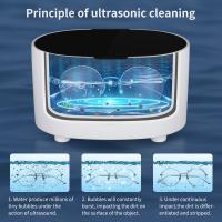 China Rechargeable Battery Ultrasonic Jewelry Cleaner 600ML 35W SS 42kHz ZX-895 for sale
