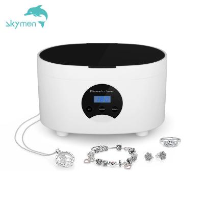 China Rechargeable Battery Ultrasonic Jewelry Cleaner 600ML 35W SS 42kHz ZX-895 for sale
