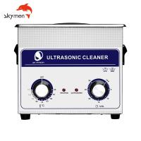 China Commercial Skymen Ultrasonic Bath Cleaner SUS304 Mechanical 3.2L For Jewelry for sale