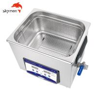 China 240W Benchtop Ultrasonic Cleaner Degas Heating 40KHz 10L Power Adjustable for sale