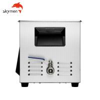 China Large 10L Ultrasonic Cleaner 240W 40kHz with Degas Function Heating function for car Fuel Injector Cleaning for sale