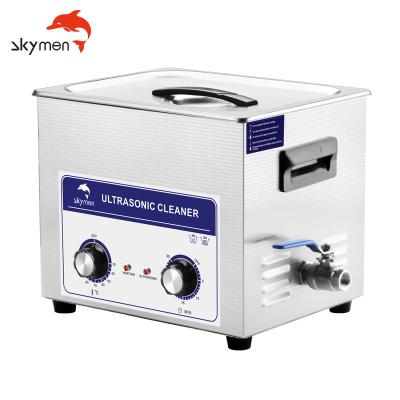 China Automotive Parts 10L Ultrasonic Cleaner Stainless Steel 40KHz Mechanical Timer Setting for sale