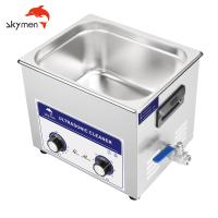 China Automotive Parts 10L Ultrasonic Cleaner Stainless Steel 40KHz Mechanical Timer Setting for sale