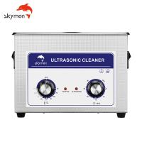 China Adjustable Mechanical Timer Skymen Ultrasonic Cleaner BSCI 4.5L 180W 40KHz for sale
