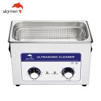 China Adjustable Mechanical Timer Skymen Ultrasonic Cleaner BSCI 4.5L 180W 40KHz for sale