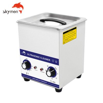 China 2L Mechanical Ultrasonic Jewelry Cleaner SUS304 60W 40KHz Adjustable Timer for sale