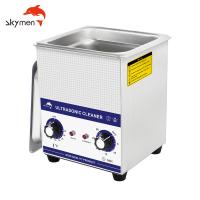 China 2L Mechanical Ultrasonic Jewelry Cleaner SUS304 60W 40KHz Adjustable Timer for sale