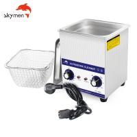 China 2L Mechanical Ultrasonic Jewelry Cleaner SUS304 60W 40KHz Adjustable Timer for sale