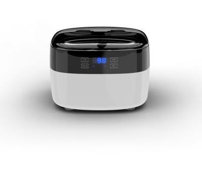 China Household Ultrasonic Cleaner 750ml 35W 40KHz denture optics lens Degas Function for sale