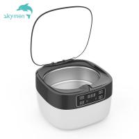 China Household 750ML Skymen Ultrasonic Cleaner Transparent Lid For Glasses Jewelry Watchband for sale