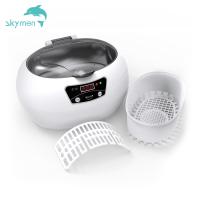 China 600ml Household Mini Ultrasonic Cleaner Portable For Eyeglasses Dentures for sale