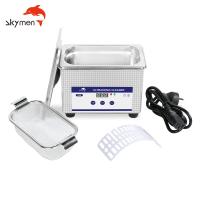 China Skymen 0.8L Dental Instrument Ultrasonic Cleaner 35W 3D Printer Ultrasonic Cleaner for sale
