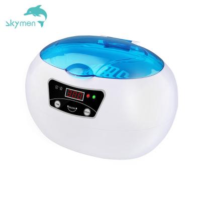 China Household Digital 600ml 46khz Ultrasonic Cleaner for glasses dental Jewelry ABS for sale