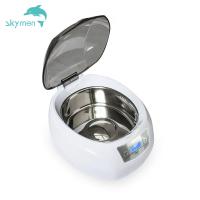 China Digital 750ml Household Ultrasonic Cleaner Plastic Ultrasonic Jewelry Cleaner for sale