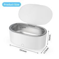 China Skymen Mini UVC Ultrasonic Cleaner Household Portable 3mins Auto Cutoff for sale