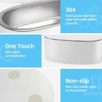 China Skymen Mini UVC Ultrasonic Cleaner Household Portable 3mins Auto Cutoff for sale