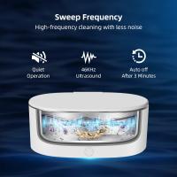 China Skymen Mini UVC Ultrasonic Cleaner Household Portable 3mins Auto Cutoff for sale