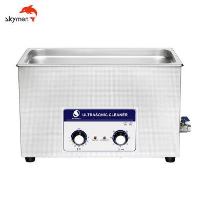China Mechanical Durable Rugged Ultrasonic Bath Cleaner 30L 500W For Sonicator Auto Parts for sale