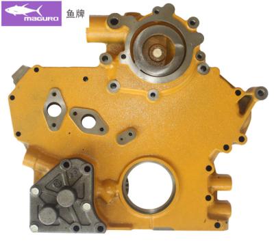 China S6K Gear Oil Pump 34335-23010 for Caterpillar Excavator 320B 320C - Aluminum Alloy Construction for sale