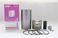 China ISUZU 6BG1T-4G Cylinder Liner Kit - 98mm Diameter, 4-Cylinder Engine Parts for ZX200-3G EX200-6 for sale