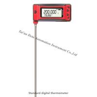 China Customized Lab Standard Digital Thermometer DTSW Series 0.001°C Resolution LCD Screen for sale