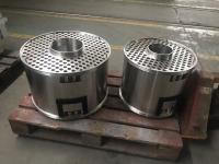 China Tube Fin Heat Exchanger  Inter Stage Air Cooler Replacement Centrifugal Compressor for sale