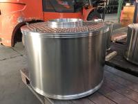 China 8mm 16mm 6063 Fin Tube Type Heat Exchanger In Ingersoll Rand C90 Centrifugal Compressor for sale