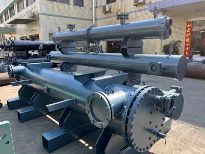 China Flooded Shell Type Evaporator Brazed Ss316 Heat Exchanger In Screw Refrigeration System for sale