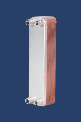 China Brazed Plate Heat Exchanger Model GL300 Evaporator For Machinery Electronic Industry for sale