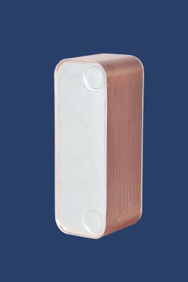 China Copper Brazed Plate Type Heat Exchanger Model GL100 For HVAC Industry for sale