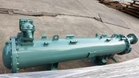 China Double Pass Shell And Tube Heat Exchanger Evaporator  In Two Circuits Refrigeration System for sale