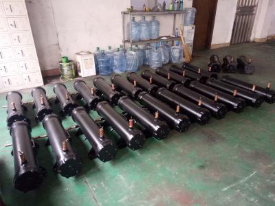 China HVAC Small Shell And Tube Heat Exchanger Flooded Evaporator In Screw Refrigeration Equipment for sale