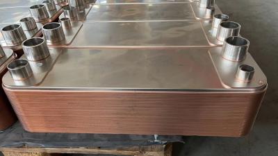 China Water Cooling Brazed Plate Heat Exchanger GL95A Electronic Engine Cooling And Roller for sale
