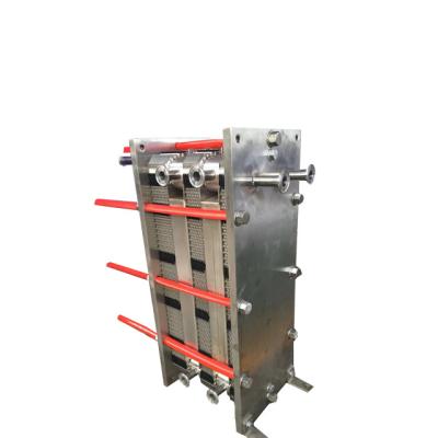 China Woolen Cleaning Gasket Plate Heat Exchanger Fluid Heating In Textile Model G100 for sale