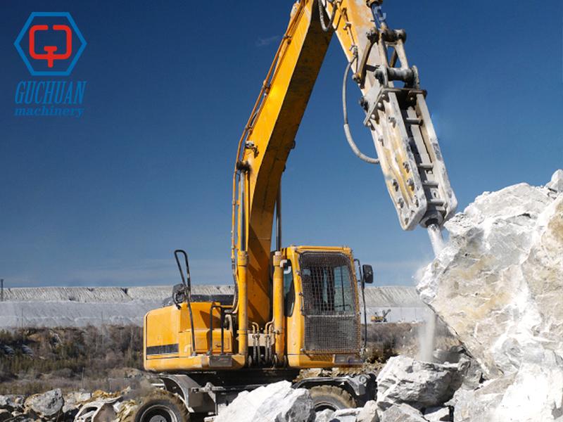 hydraulic stone hammer