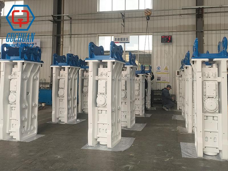 excavator hydraulic breaker attachment