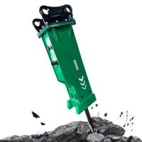 China Custom Hydraulic Demolition Hammer Breaker Attachment For Mining backhoe for sale